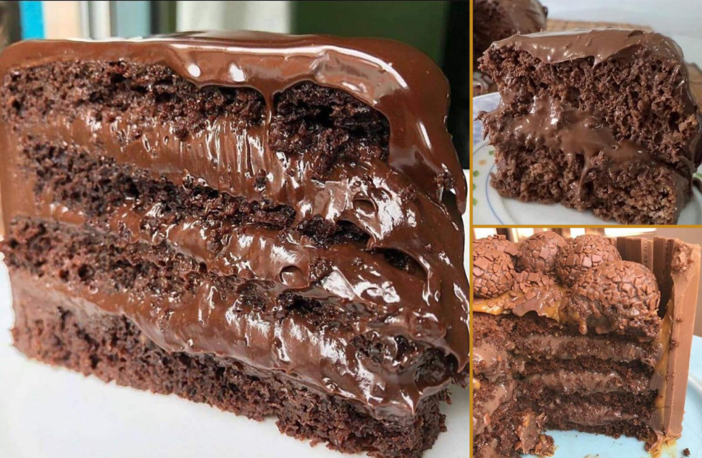 Receita do Bolo Brigadeiro Que Aprendi Com A Minha Mãe